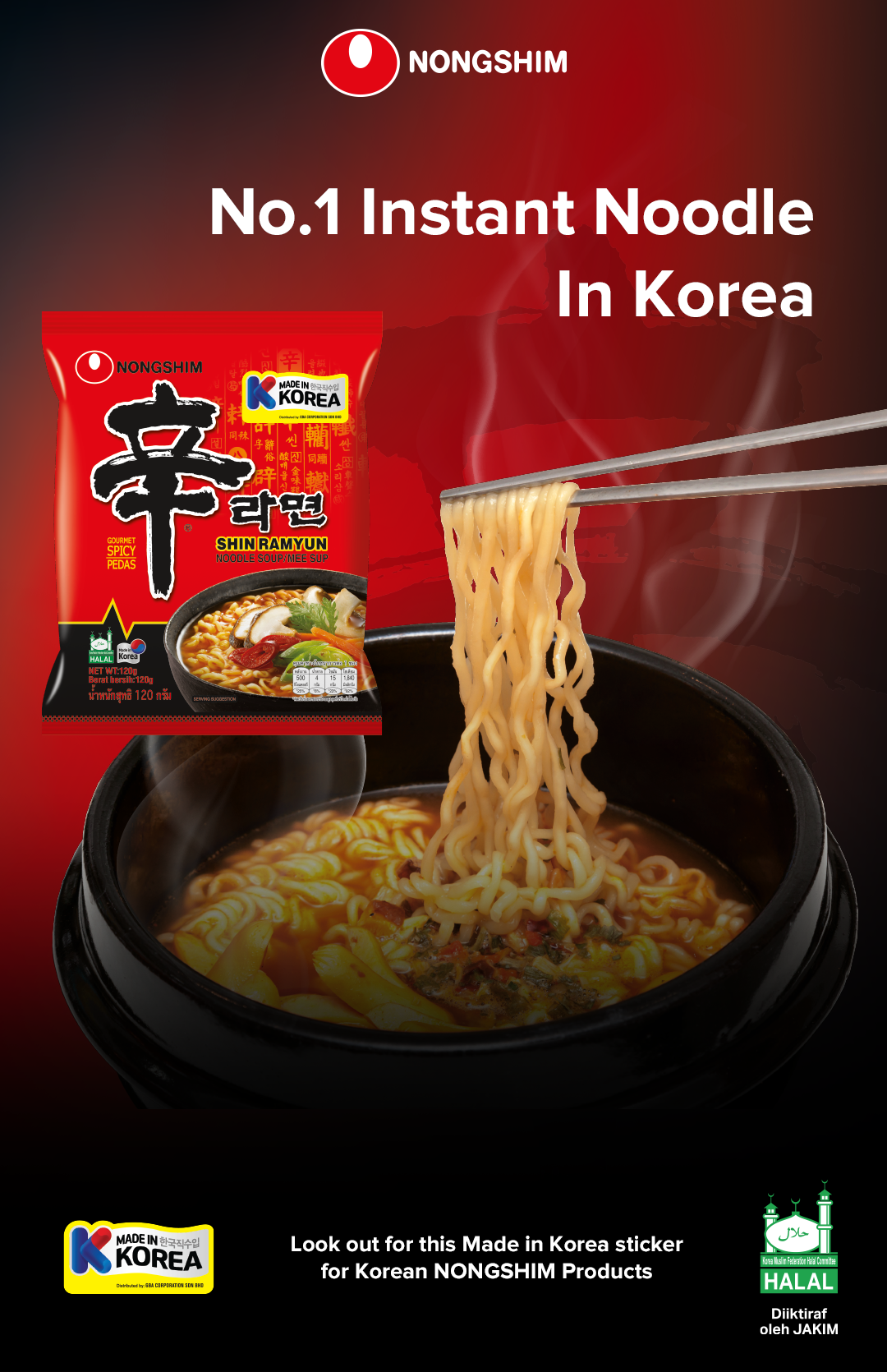 Nongshim Malaysia – The No. 1 Instant Noodle in Korea